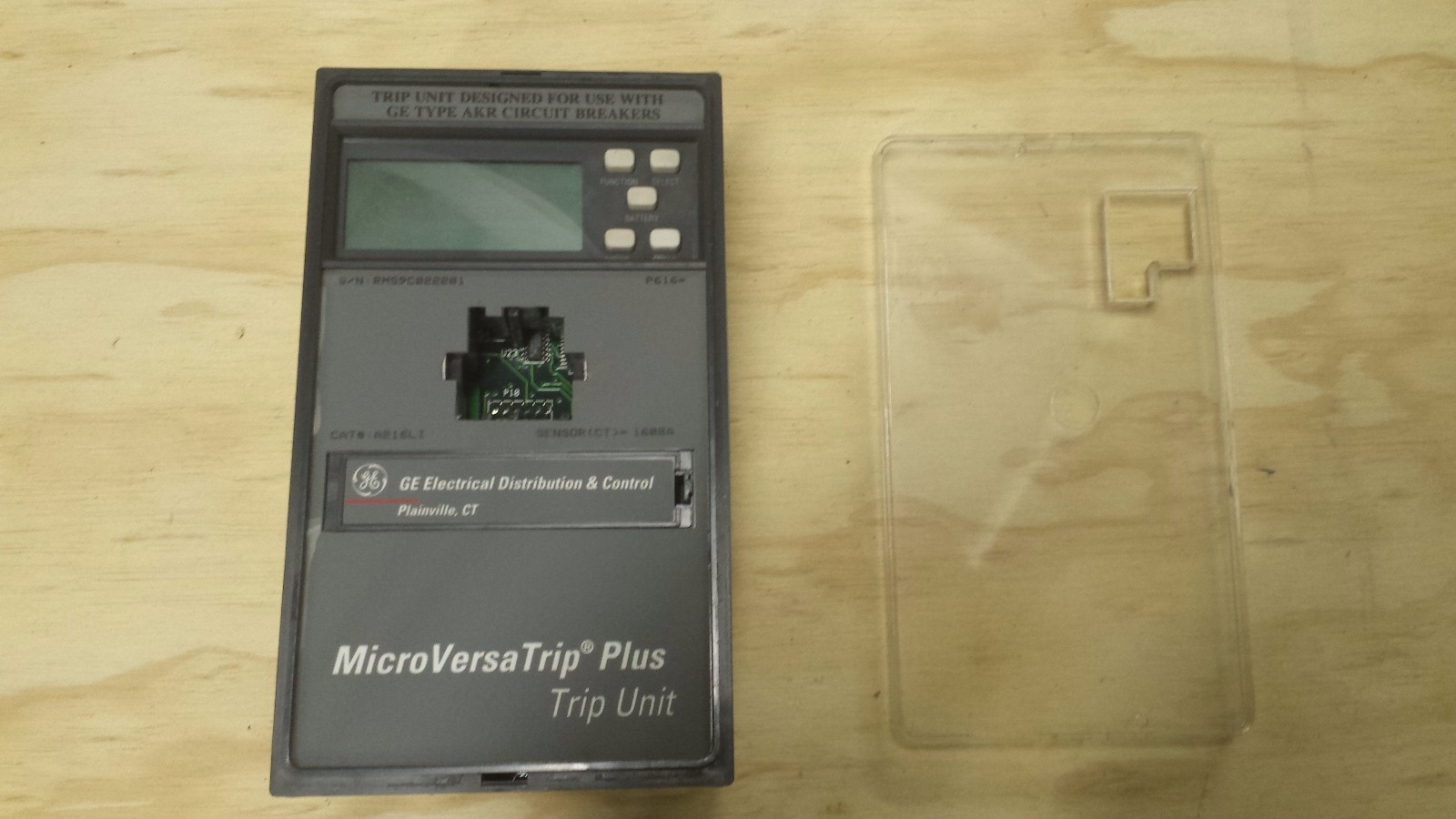 GE Micro Versa Trip Plus Trip Unit MVT 1600A A216LI No Rating Plug | eBay