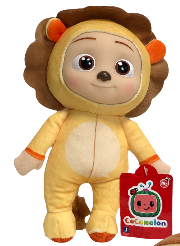 Cocomelon Official JJ Lion Doll Plush 8" Netflix YouTube Cocomelon Tags ...