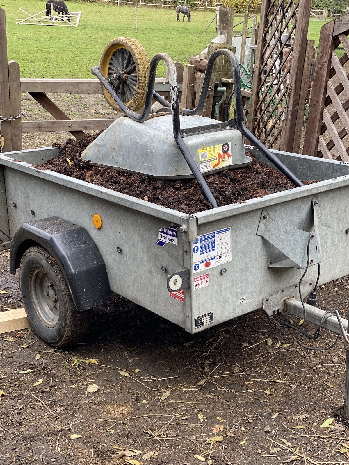 Well Rotted Horse Manure. compost soil improver Delivered | eBay UK