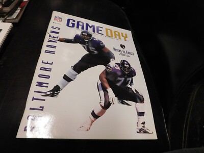 Baltimore Ravens Game Day Magazine November 16 1997 | eBay