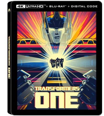 Transformers One Steelbook (4K UHD+Blu-ray+Digital) Sealed Pre-sale 12 ...