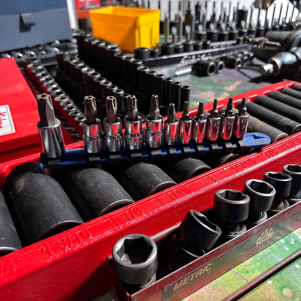 Matco TP8-TP55 Security Torx 11pc Socket Set 1/4 And 3/8 Drive | eBay