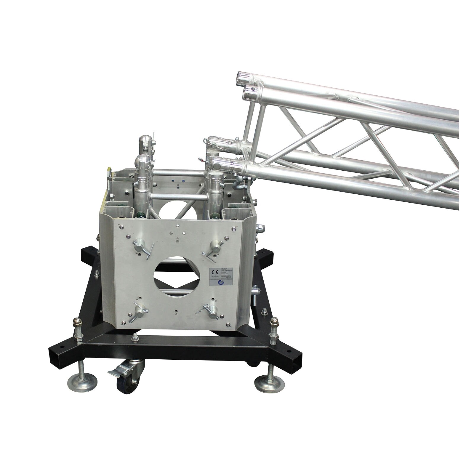 (2) ProX Ground Support Truss Lifting Tower Roof System Top, Sleeve ...