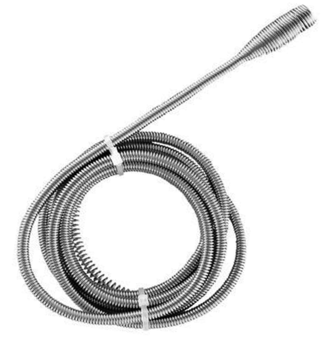 WASTE PIPE SINK DRAIN BLOCKAGE CLEANER UNBLOCKER SNAKE CORKSCREW 6MM X ...