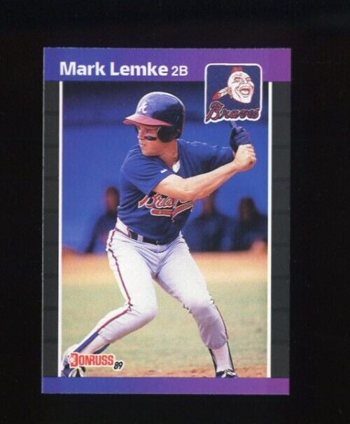 1989 DONRUSS #523 MARK LEMKE ROOKIE RC ATLANTA BRAVES | eBay