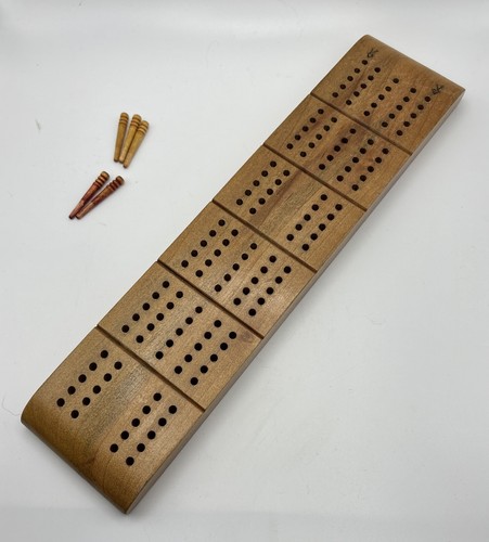 Cribbage Vintage Wood Board - Game - Horn McGrillis No.C-17 B159- Made ...