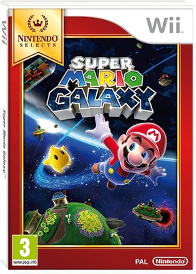 Super Mario Galaxy - Nintendo Selects WII SN 45496400545 | eBay
