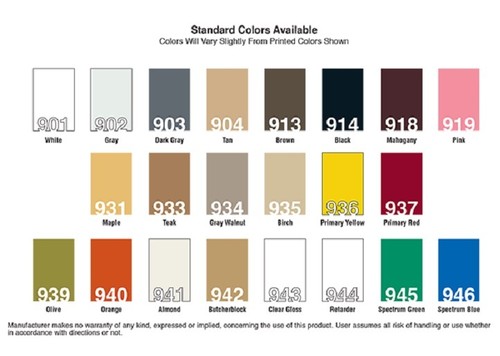 Kampel SeamFil Color Tubes For Countertop Laminate Repair (Solid ...