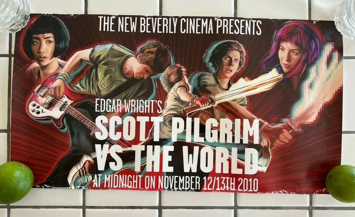Scott Pilgrim Vs The World Movie Poster