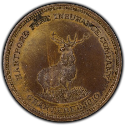 United States 1915 Hartford Fire Insurance Company Token | eBay