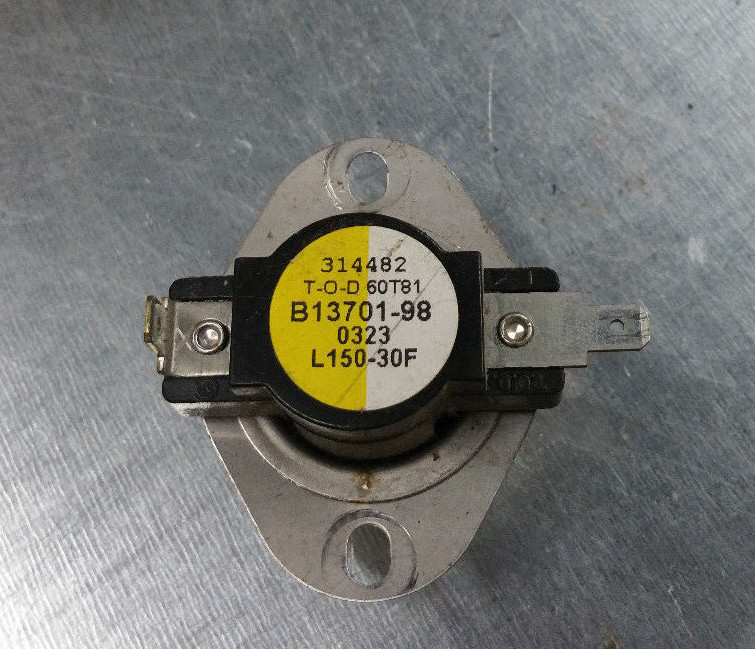 Therm-O-Disc B13701-98 Furnace Limit Switch L150-30F 314482 for sale ...