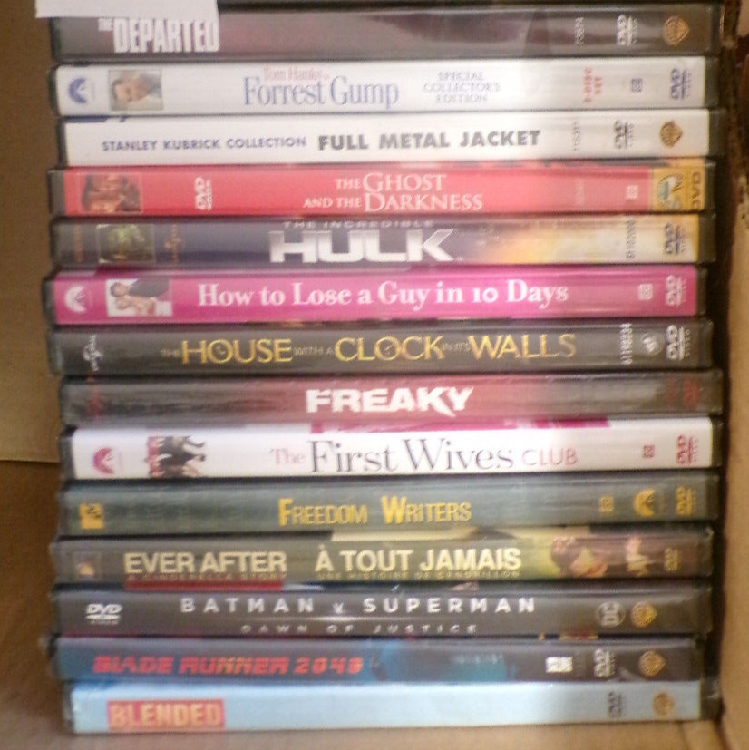 NEW SEALED LOT #7 25 dvd lot MIX COMEDY ACTION free advantage s&h ...