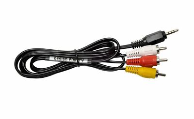 AV AUDIO VIDEO TV CABLE CORD LEAD FOR HITACHI DZHV595E CAMERA CAMCORDER ...