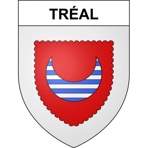 Tréal 56 ville sticker blason écusson autocollant adhésif | eBay