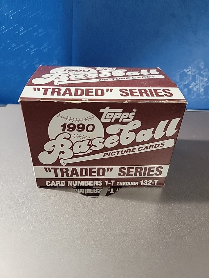 1990 TOPPS TRADED BASEBALL COMPLETE SET (1T-132T) | eBay