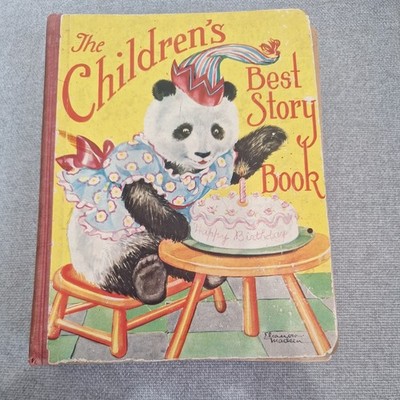 VINTAGE ANTIQUE The Children's Best Story Book by Eleanora Madsen 1938 ...