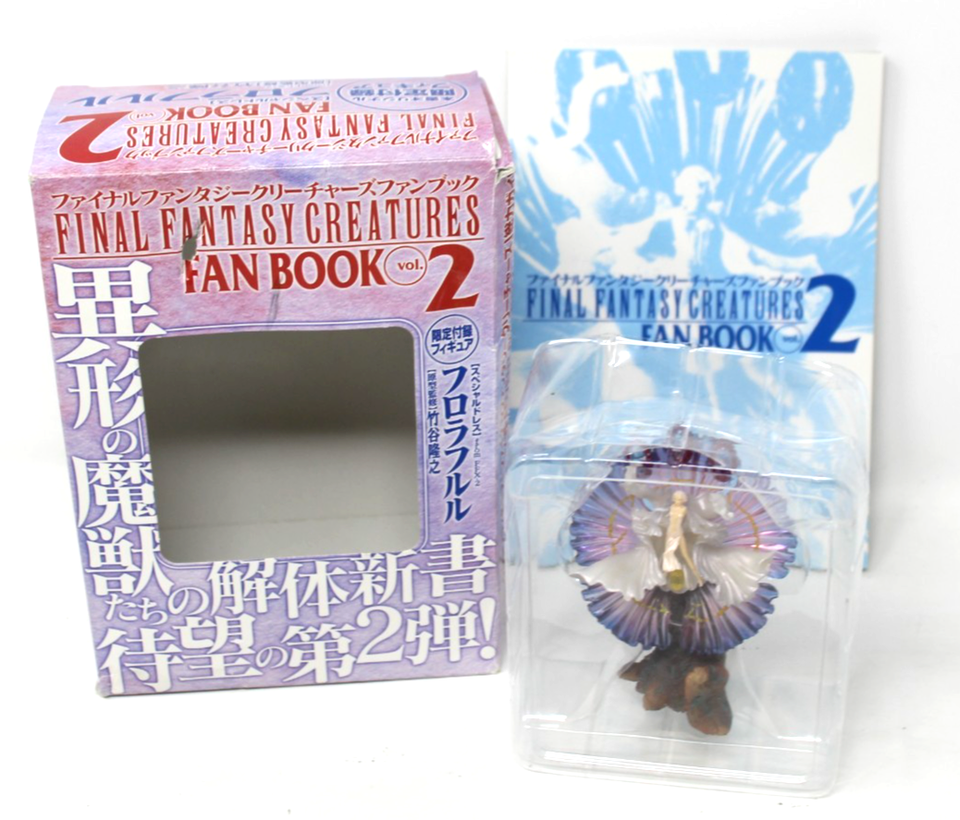 Final Fantasy Creatures Fan Book Vol 2 Yuna FFX-2 ART FLORAL FALLAL | eBay