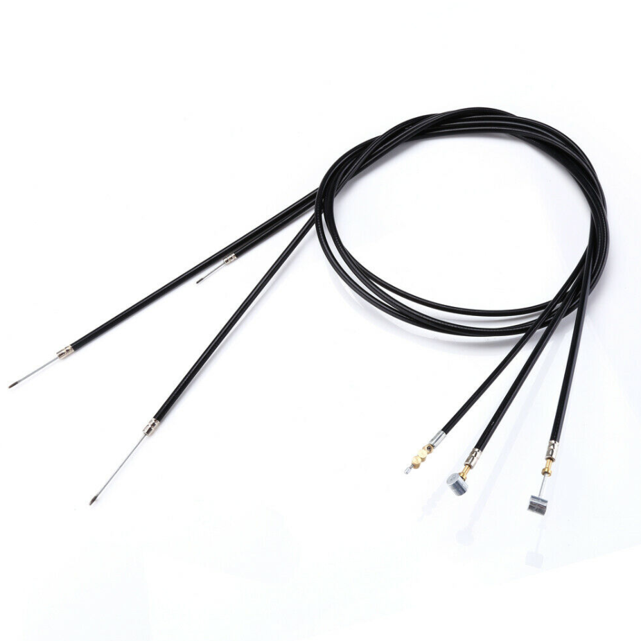 Universal Motorcycle Cable Kit Clutch Cable + Brake Cable + Throttle ...