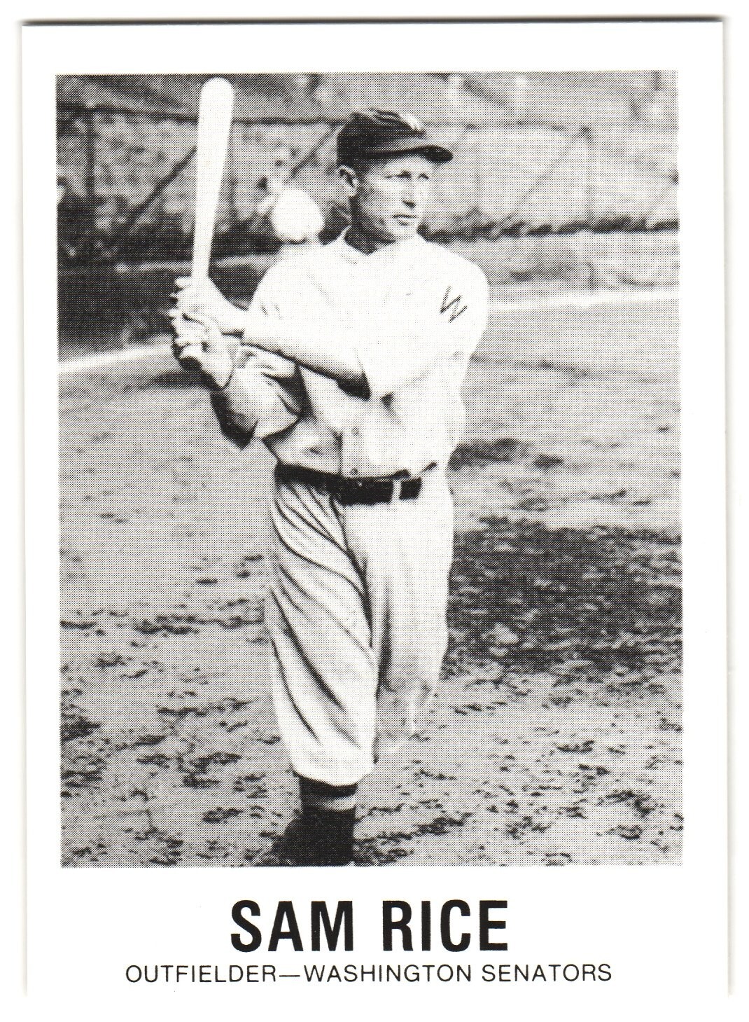 Sam Rice 1980 TCMA Renata Galasso Card #108 | eBay