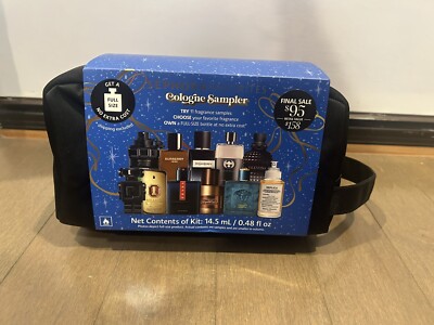 Sephora Favorites Cologne Men’s Sampler 11 + Travel Bag TOM FORD NO ...
