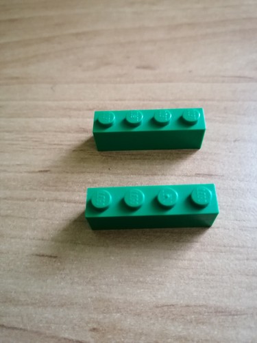 LEGO 3010+4112838 BRICK 1X4 COLOR GREEN LOT X 2 | eBay
