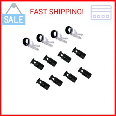 Garden Flag Rubber Stoppers and Tiger Anti-Wind Clips Accessories for ...