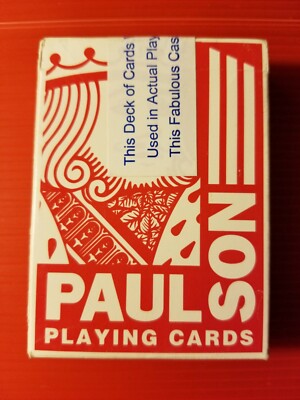 VINTAGE PLAYING CARDS DECK - HARD ROCK CASINO - PAULSON LINEN FINISH | eBay