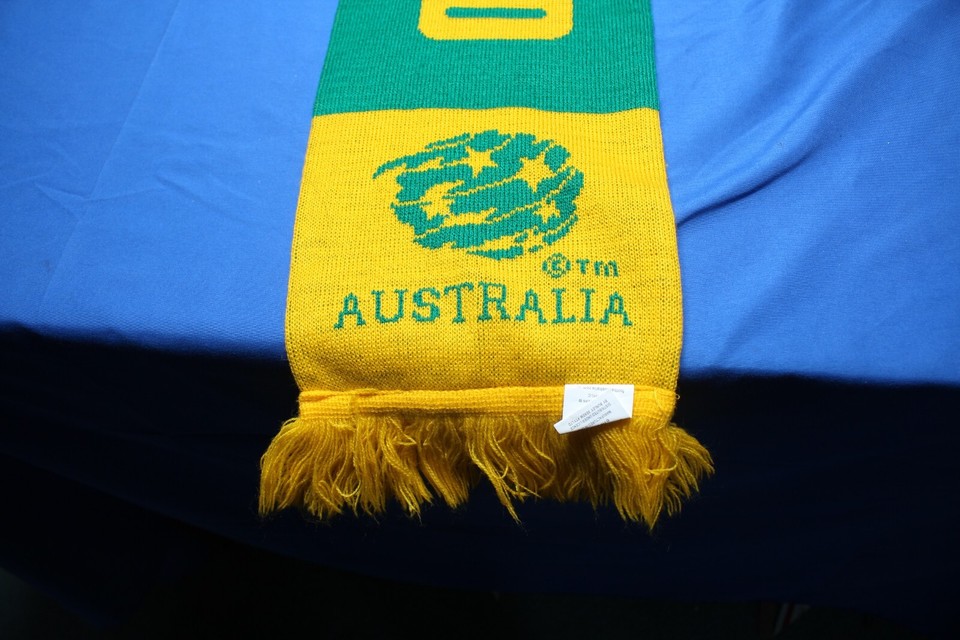 1-Australia Aussie Soccer Team Pride Green Yellow Scarf Olympics ...