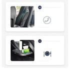 Back seat table for Tesla Model Y Car Seat Tray Table Desk black ...