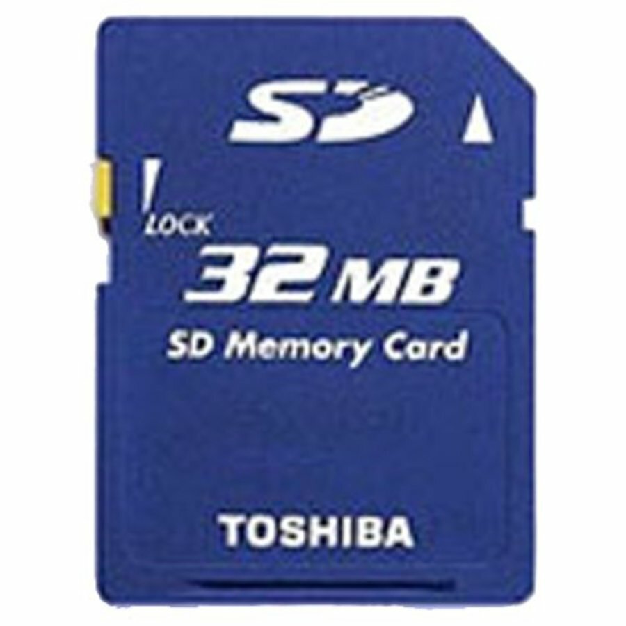 Toshiba 32MB SD Card for e310 e330 e335 e740 e755 Pocket PC (SDM3203B3 ...