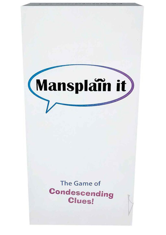 Mansplain It Card Game Bachelorette Funny Fun Adult Party Games for Men ...