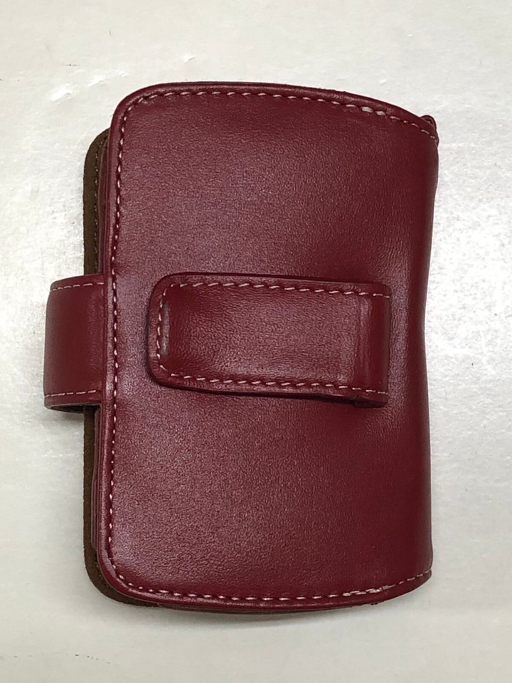 Olympus Premium Slim Red Leather Case 202085 For Olympus Stylus 720 SW ...