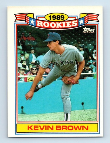 1990 Topps Rookies Kevin Brown Texas Rangers #5 | eBay