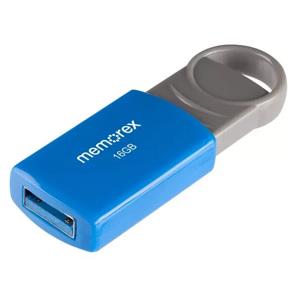 Memorex 16GB Flash Drive USB 2.0 - Blue (32020001621) | eBay