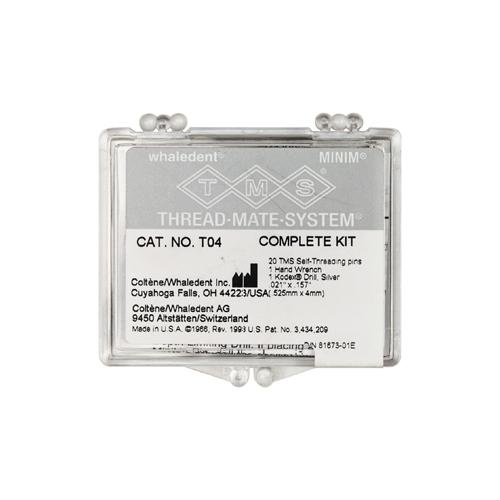 Coltene Whaledent T04 TMS Thread Mate System Self Threading Pins Minim ...