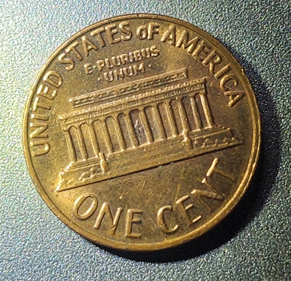 1969 D Penny Floating-roof Penny No FG Error Coin | eBay