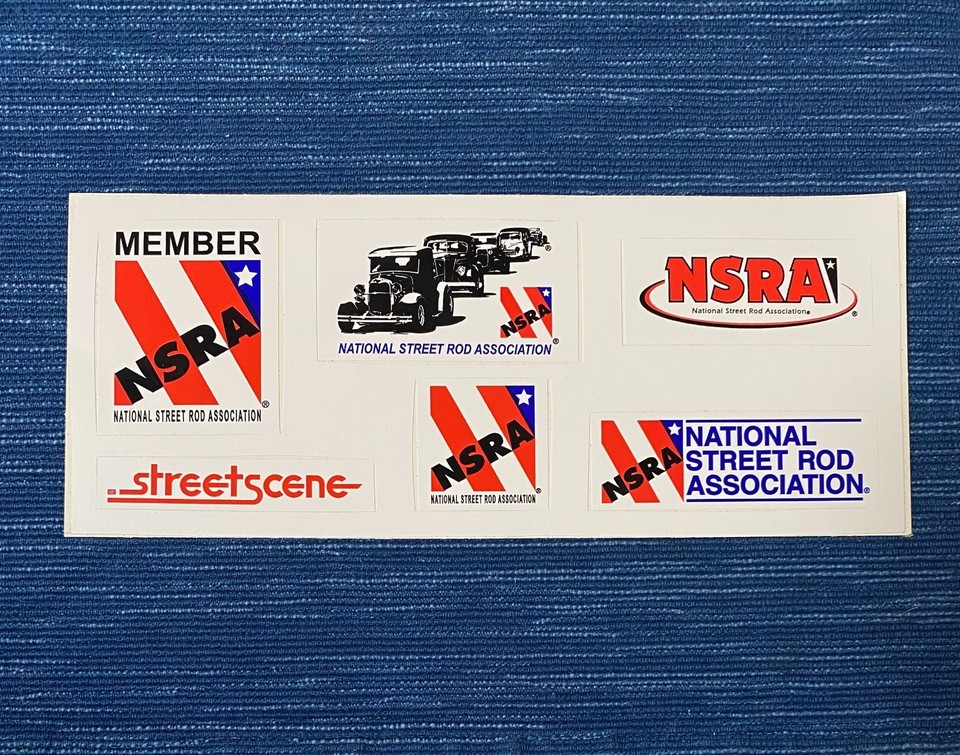 Hot Rod Racing NHRA NSRA Sticker Decal U Pick You Choose Tool Box Car ...