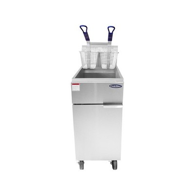 Atosa USA ATFS-50-LP Full Pot Floor Model LP Gas Fryer w/ 50 lbs, (4 ...
