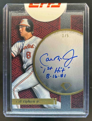 2024 Topps Diamond Icons Cal Ripken Jr. Iconic Firsts Inscription Auto ...
