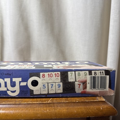 Vintage Rummy-O Tile Game by Cardinal Collectors Edition 850 COMPLETE ...
