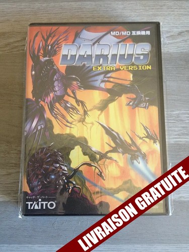 DARIUS EXTRA VERSION MEGADRIVE JAP NEUF NEW SEGA GENESIS COLUMBUS ...