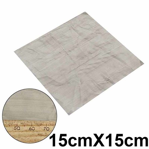 6 x 6" 500 Mesh Woven Wire Mesh Screen Square Sheet 316 Stainles Steel ...