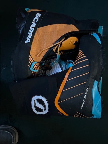 Scarpa Phantom Tech HD EU 43.5 Mountaineering Ice Climbing boot UEC | eBay