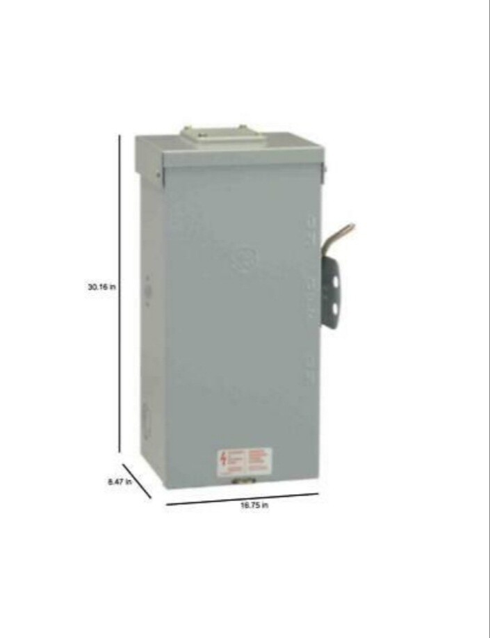 TRANSFER SWITCH 200 Amps 120/240V ,MANUAL, FAST SHIPPING @ SAME DAY ...