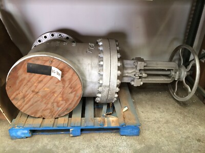 Powell 16" 300 RF Flange Ends Raised Face Cast Steel Gate Valve | eBay