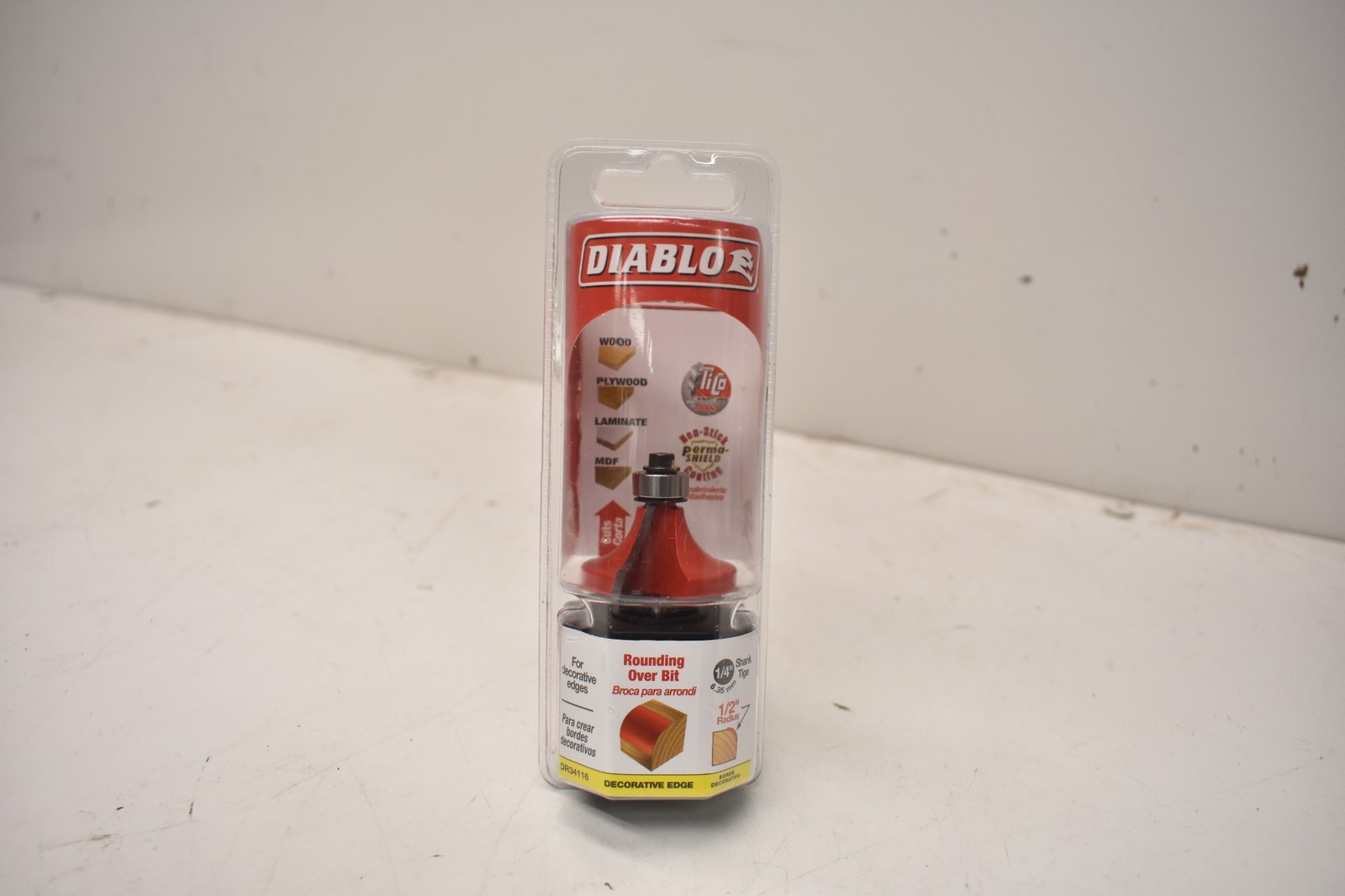 Diablo DR34116 1/2" Radius Rounding Over Router Bit | eBay