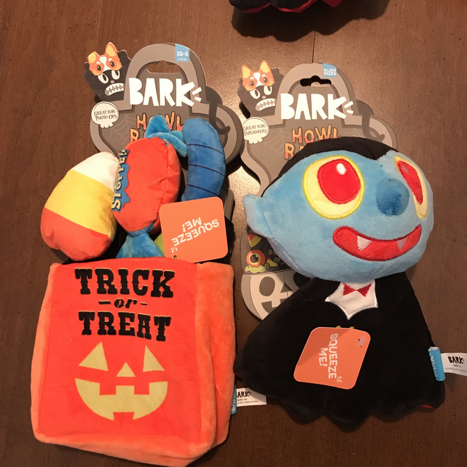Bark Howl Raiser Count Barkula / Candy Haul-O-Ween XS - S | eBay