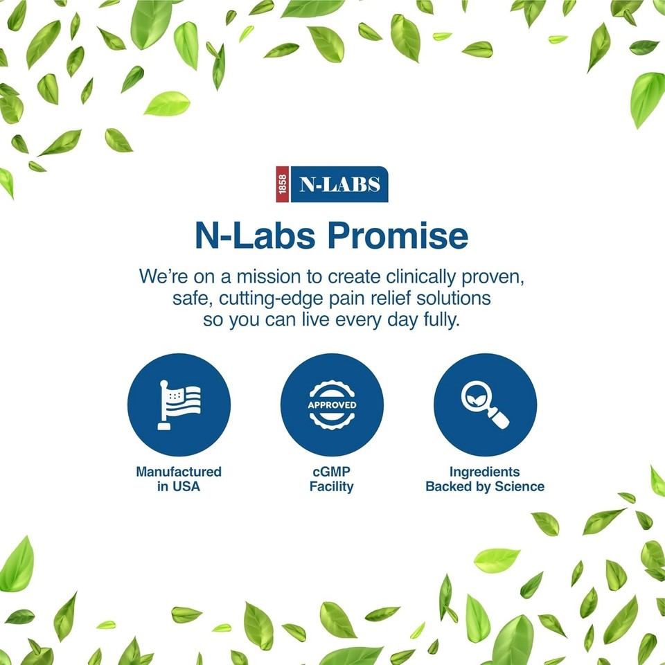 N Labs Arctic Blast Pain Relief Drops - Fast-Acting DMSO & Menthol ...