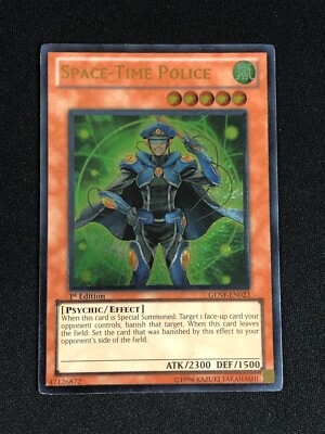 YUGIOH SPACE TIME POLICE GENF-EN023 1ST ULTIMATE | eBay