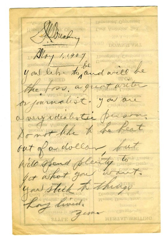 1909 Secrets of Graphology Revealed Chart and Handwriting Analysis | eBay